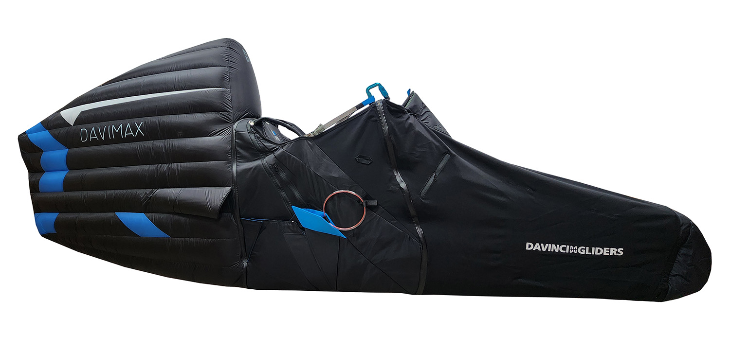 【パラグライダー新製品】ダビンチからコンペ・クロカン用ポッドハーネス「ダビーマックス」発売！